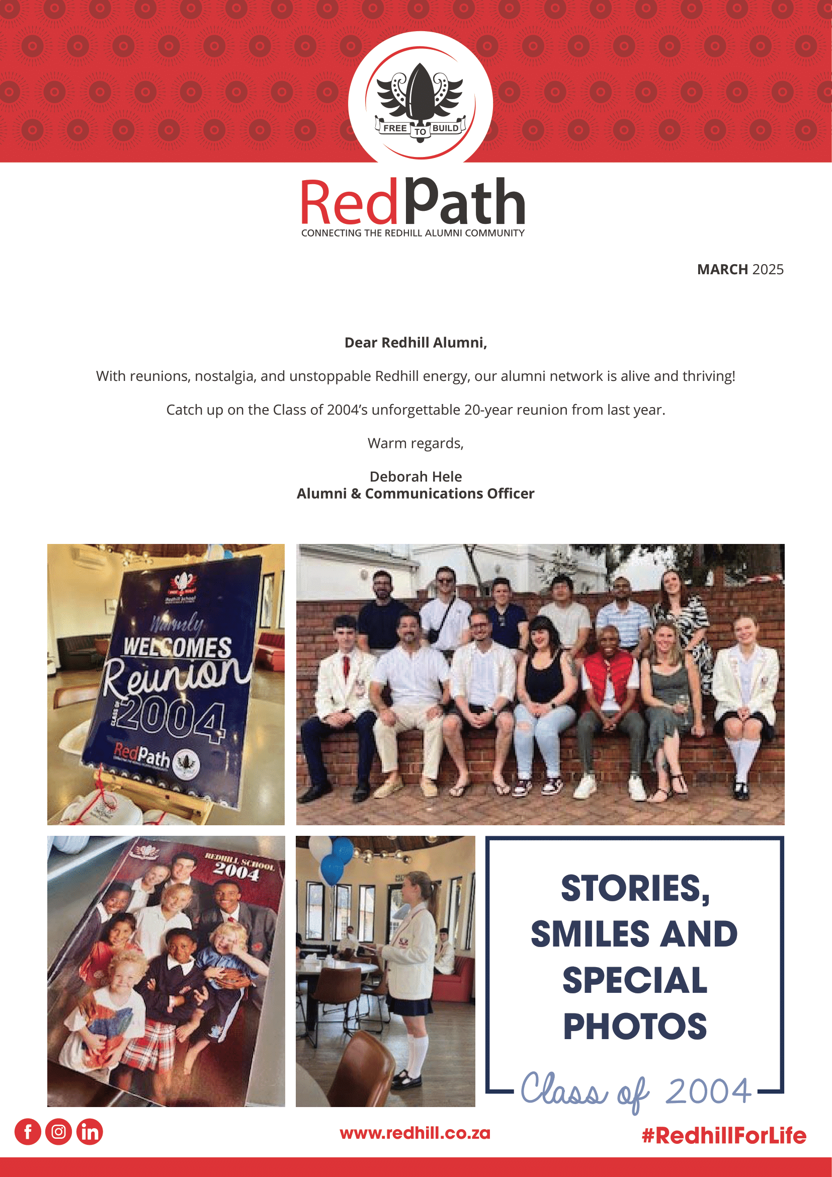 Alumni | Redhill School